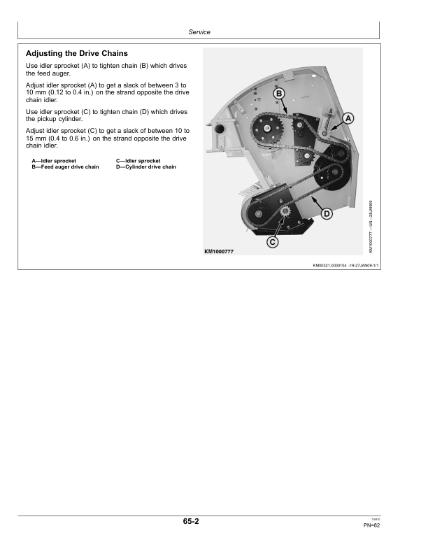 John Deere 630C, 640C, 645C Windrow Pickups Operator's Manual (OMLCA97498)
