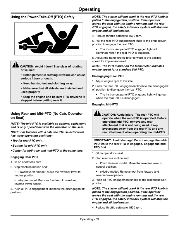 John Deere Compact Utility Tractor - 4120, 4320, 4520, 4720 - OS ...