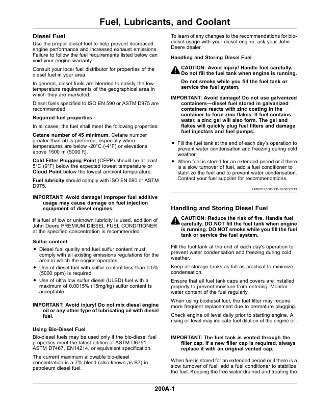 John Deere 3038E Compact Utility Tractors Operator's Manual (OMLVU33984)