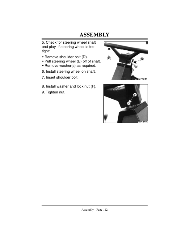 John Deere SRX75 Riding Mower (065001-) Operator's Manual (OMM121378)