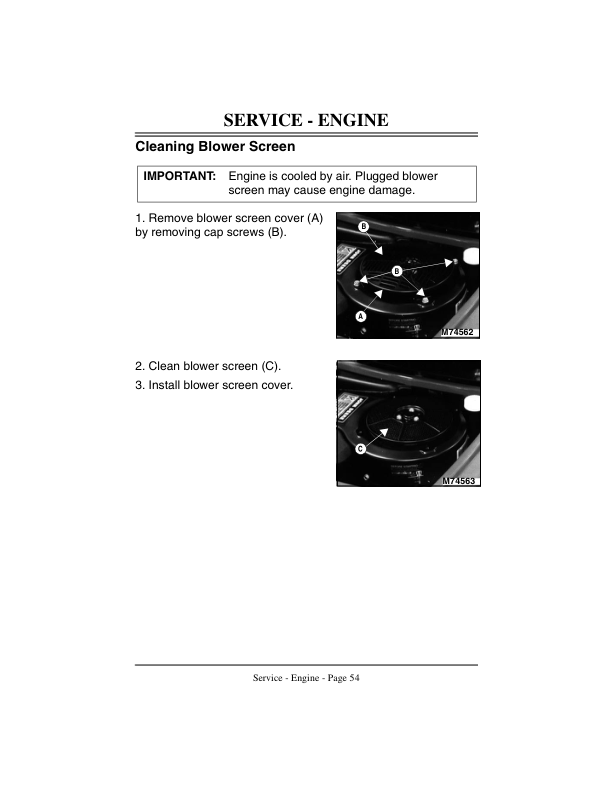 John Deere SRX75 Riding Mower (065001-) Operator's Manual (OMM121378)