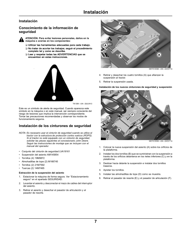John Deere Roll-Over Protective Structure (ROPS) for X950R Garden ...