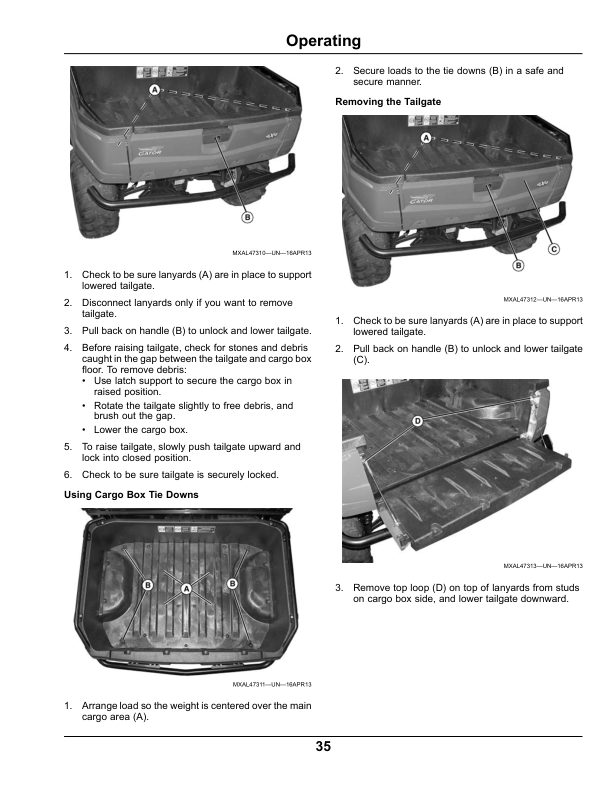John Deere XUV S4 550 Gator Utility Vehicle North America (050001 ...