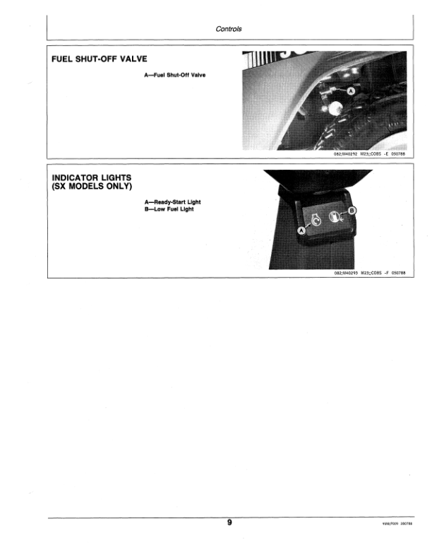 John Deere RX63, RX73, RX75, RX95, SX75, SX95 Riding Mowers (420001 ...