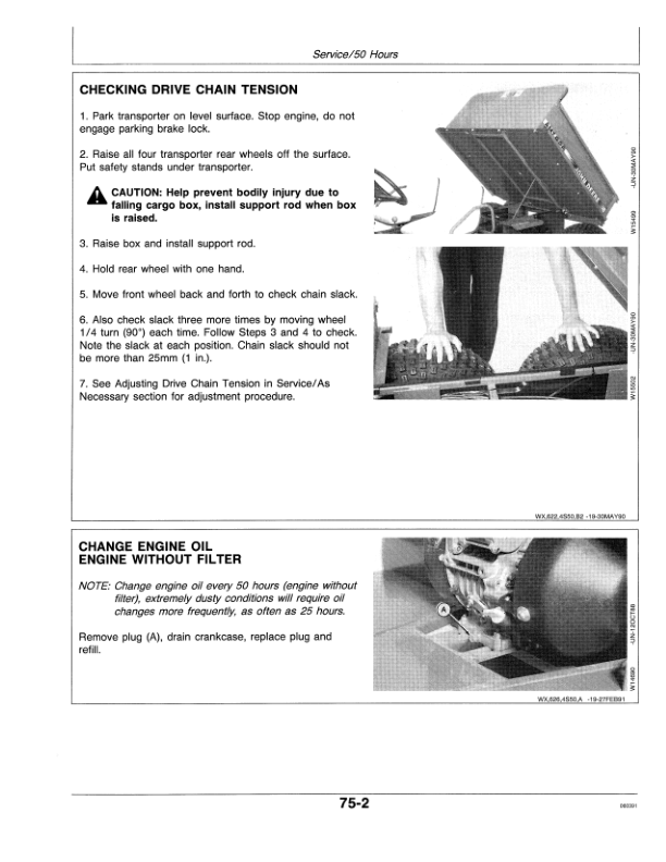 John Deere AMT 626 All Material Transporter Operator's Manual (OMM96681)