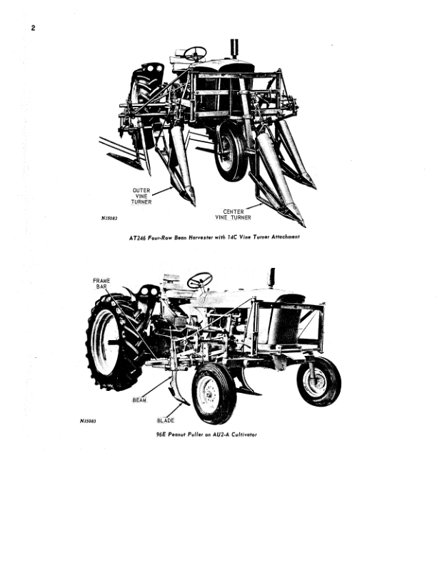 John Deere AT246 Bean Harvester Operator's Manual (OMN159030)