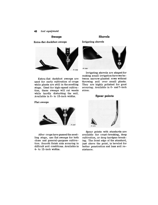 John Deere RG4, RG430, RG630 Row-Crop Cultivators Operator's Manual (OMN159094)