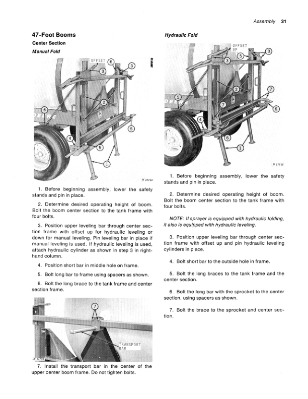 John Deere 550 Pull-Type Sprayer Operator's Manual (OMN159250)