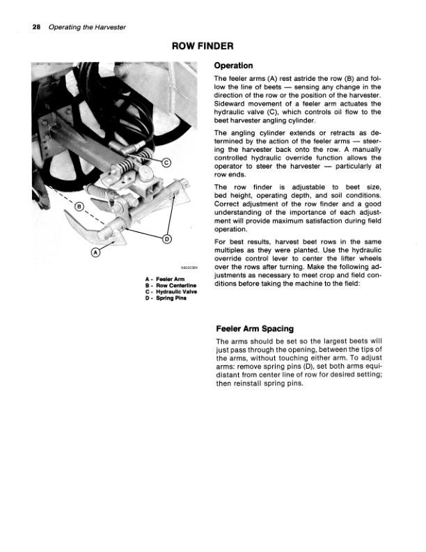 John Deere 4310A Beet Harvester Operator's Manual (OMN200001)