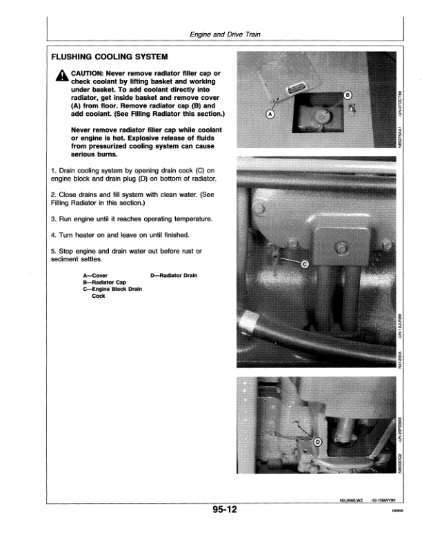 John Deere 9960 Cotton Picker Operator's Manual (OMN200267)