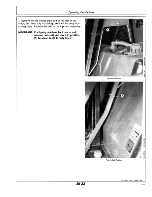 John Deere 9960 Cotton Picker Operator's Manual (OMN200308)