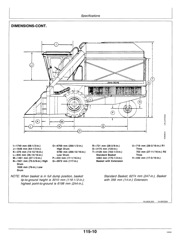 John Deere 9930 Cotton Picker Operator's Manual (OMN200310)