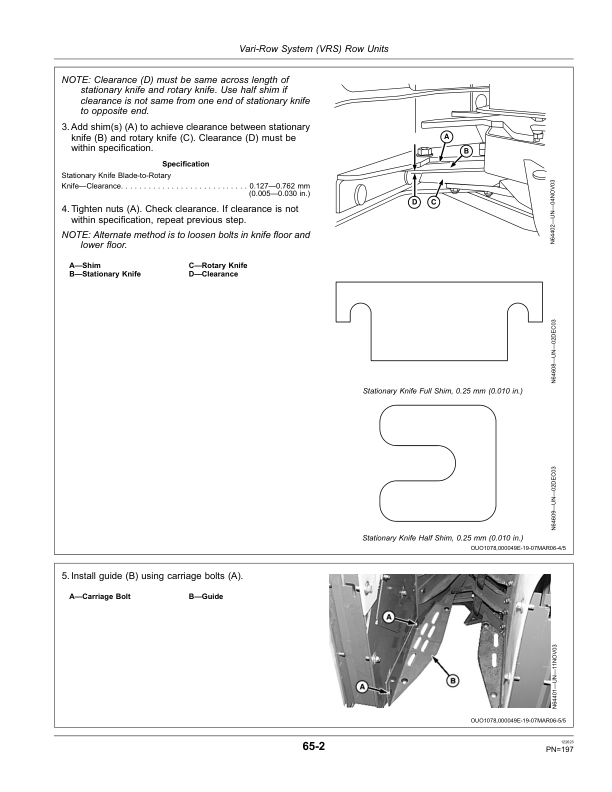 John Deere 7660 Cotton Pickers Operator's Manual (OMN401531)