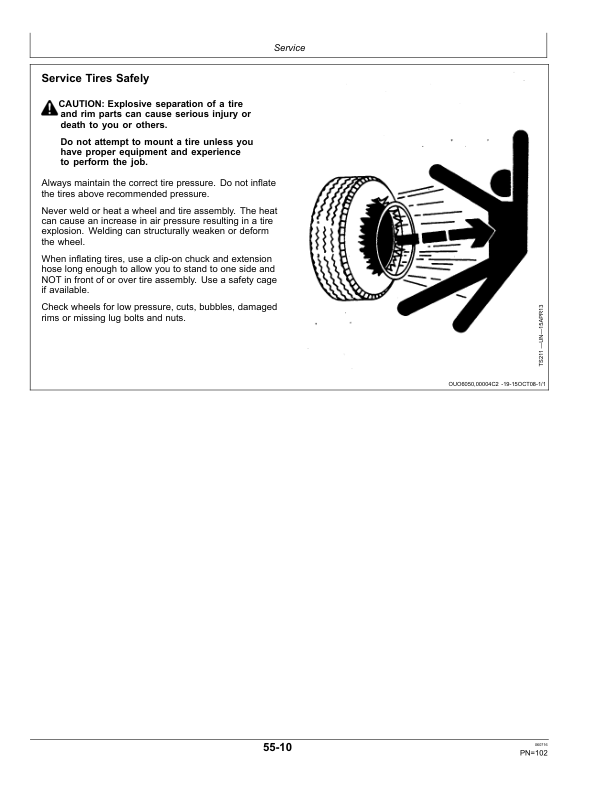 John Deere 2210 Floating-Hitch Field Cultivator (Export Edition) Operator's Manual (OMN403243)