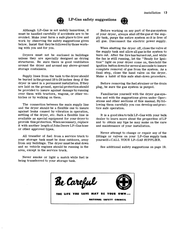 John Deere 88 Crop Dryer Operator's Manual (OMN97562N)