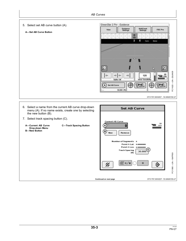 John Deere AutoTrac RowSense Universal Operator's Manual (OMPC21474)