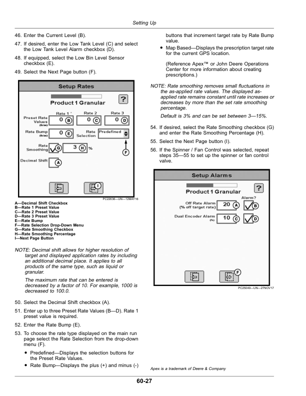 John Deere Rate Controller 2000 Operator's Manual (OMPFP19621)