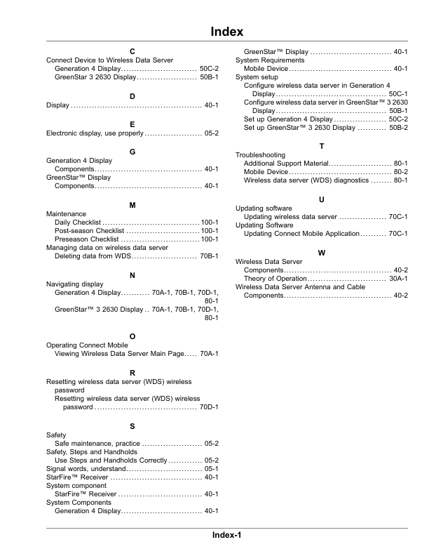 John Deere Wireless Data Server Operator's Manual (OMPFP22261)