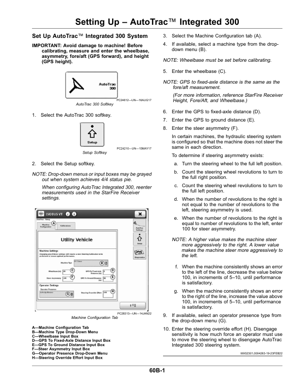John Deere AutoTrac Integrated 300 (ATI 300) Operator's Manual (OMPFP23409)
