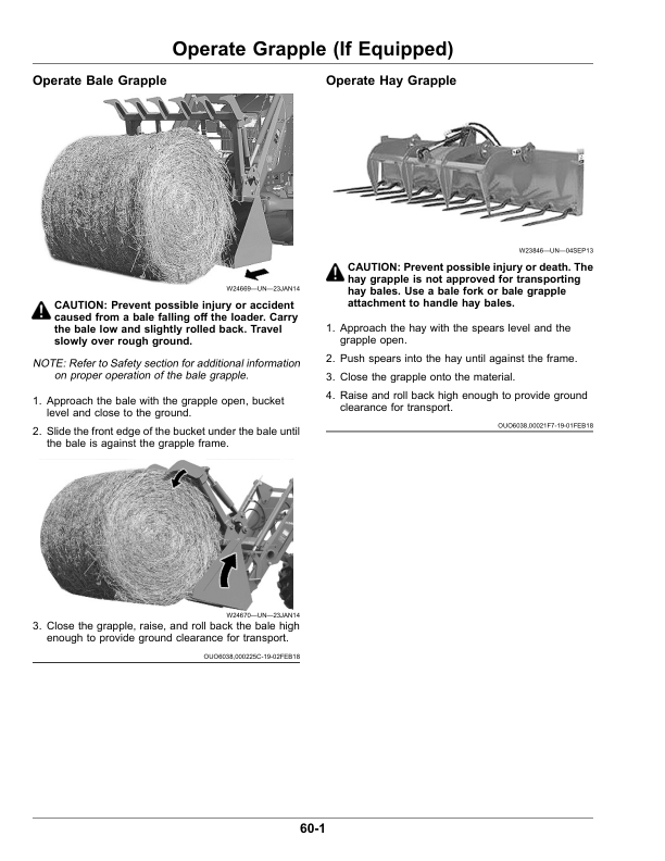 John Deere 500M (000140-), 520M (110000-), 540M Loaders Operator’s ...