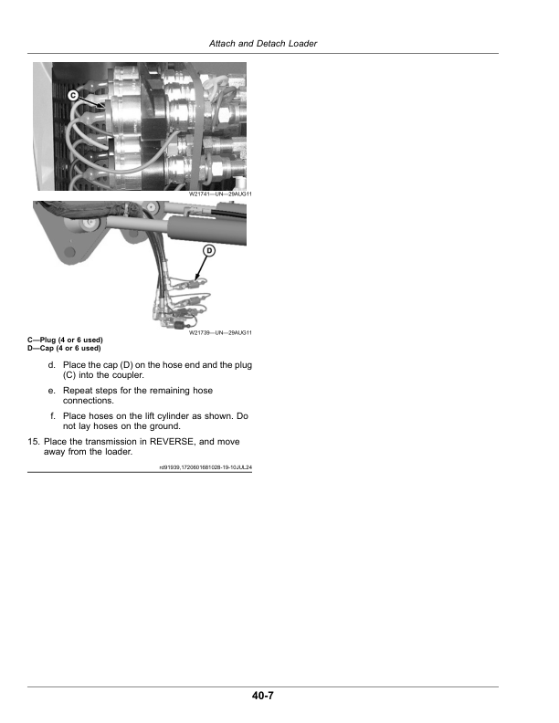 John Deere 600M Loader Operator’s Manual (North American) Operator's ...