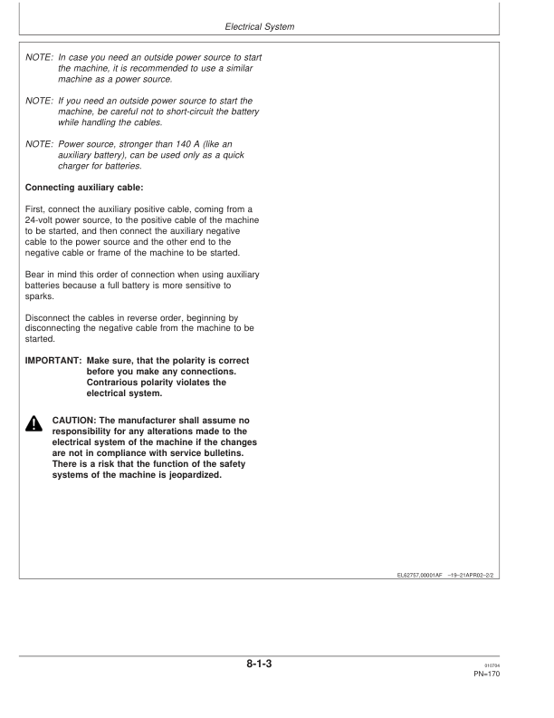 John Deere 810D Forwarders Operator's Manuals (F064833)