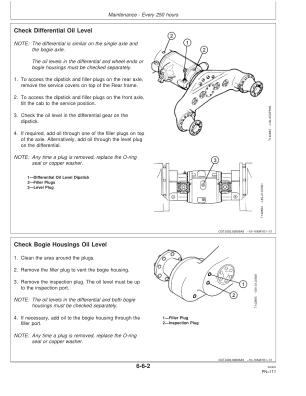 John Deere 810D Forwarders Operator's Manuals (F069342)