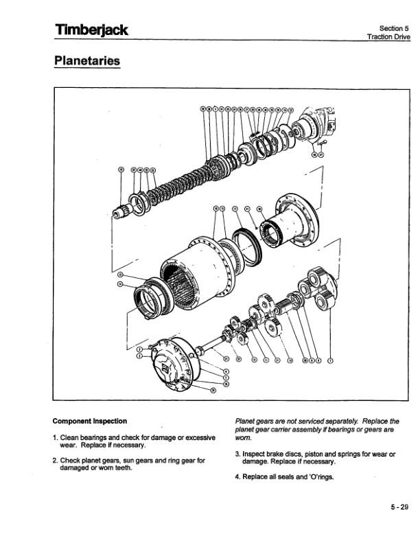 John Deere 608 Tracked Feller Bunchers Operator's Manuals (F278380)