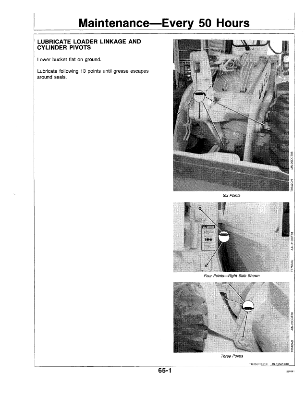 John Deere 444E Loaders Operator's Manuals (OMAT123458)