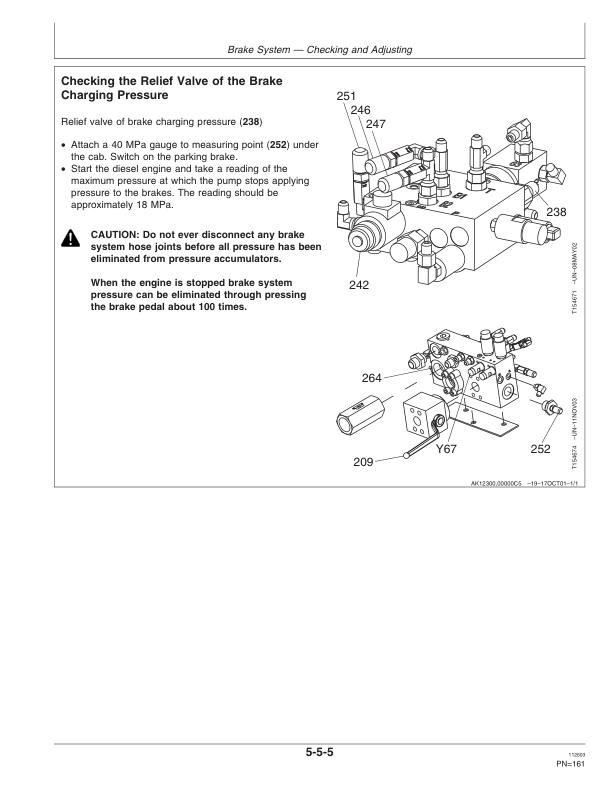 John Deere 1270D Wheeled Harvesters Operator's Manuals (OMF064626)