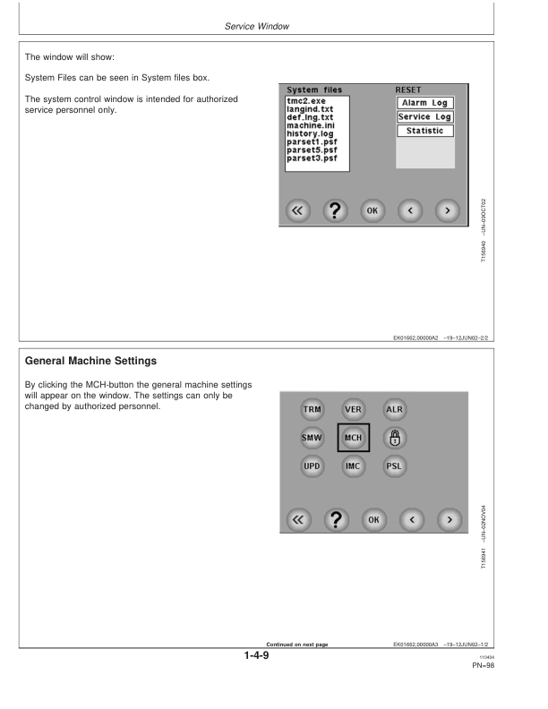 John Deere TMC Control Systems Operator's Manuals (OMF069570)