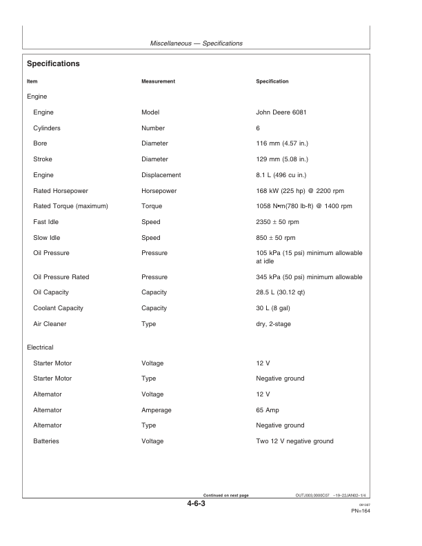 John Deere 530B, 535 Knuckleboom Loader Operator's Manuals (OMF389371)
