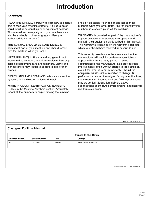 John Deere 435C Knuckleboom Loader Operator's Manuals (OMF391184)