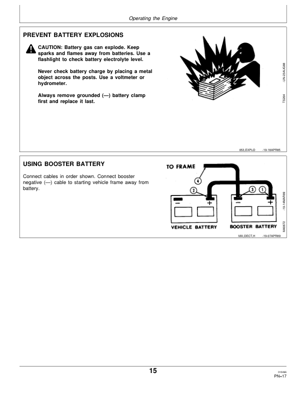 John Deere 675B Skid Steers Operator's Manuals (OMM79635)