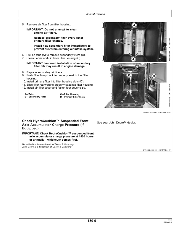 John Deere 9370R, 9420R, 9470R, 9520R, 9570R & 9620R (9R) Scraper ...