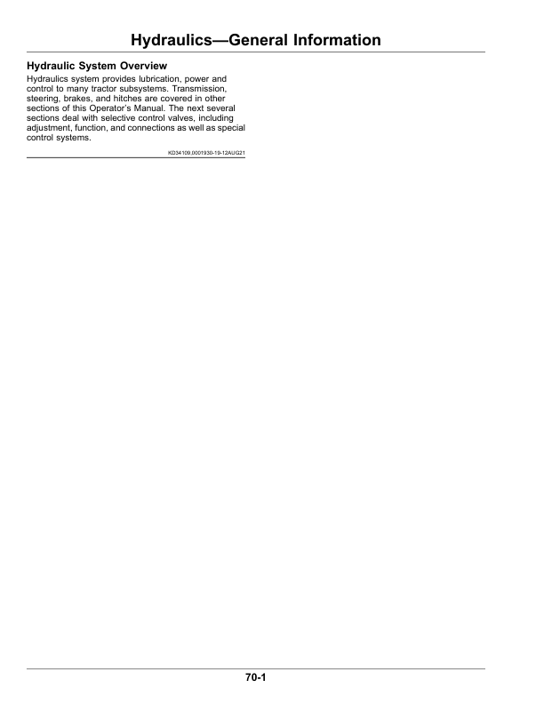 John Deere 8RX Tractors (Serial No. 804001-) (North American) Operator ...