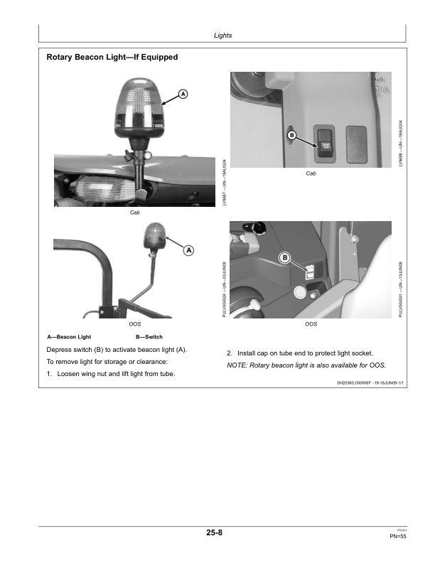 John Deere 5065M, 5075M (Stage IIIB), 5085M, 5095M, 5095MH, 5105M ...