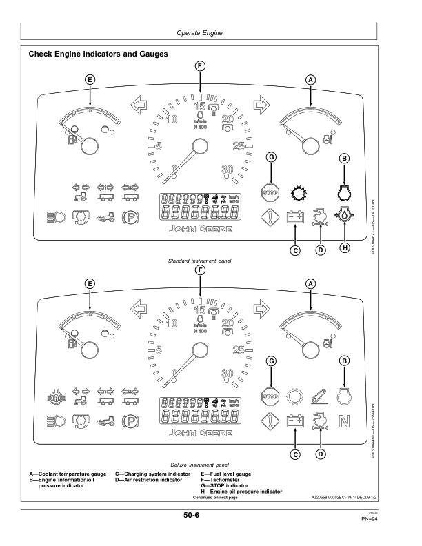 John Deere 5085M, 5095M, 5105M (Stage IIIA) Tractors (Mexico Export ...