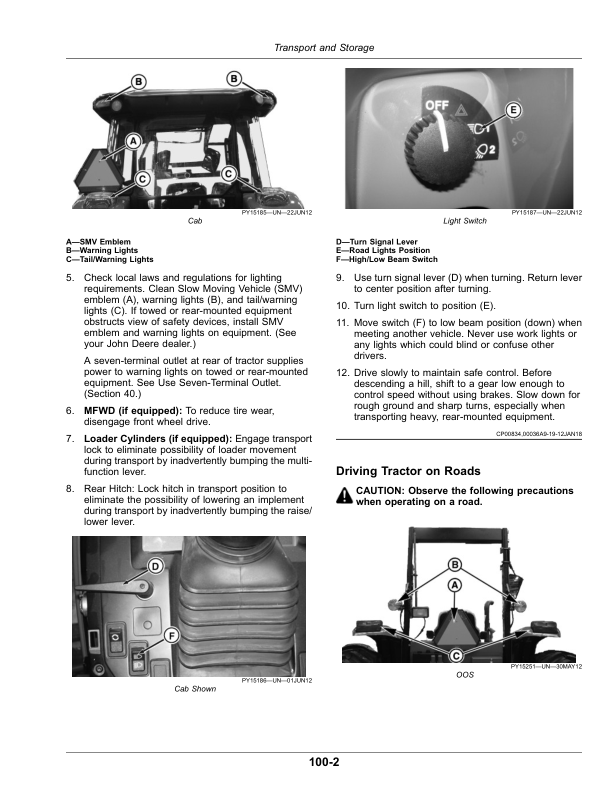 John Deere 6100D, 6110D, 6115D, 6125D & 6130D Tier 0—Tier III Tractors ...