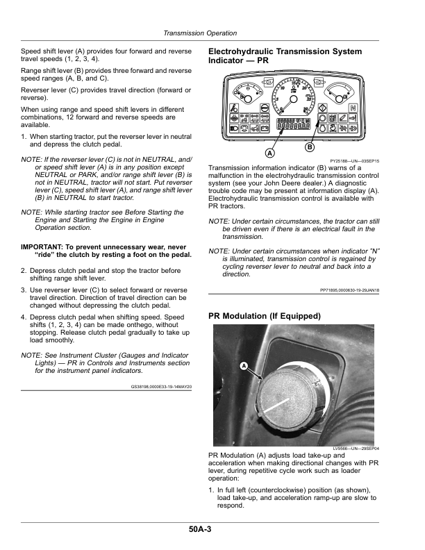 John Deere 5076E, 5076EL, 5082E, 5090E, 5090EL, 5090EH Tractors (Export ...
