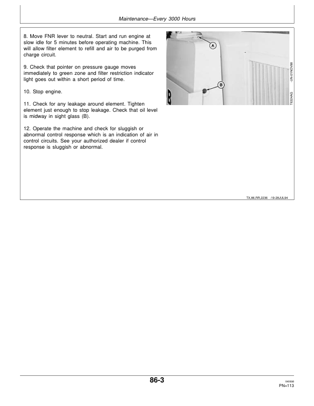 John Deere 655B, 755B Crawlers Operator's Manuals (OMT153081)