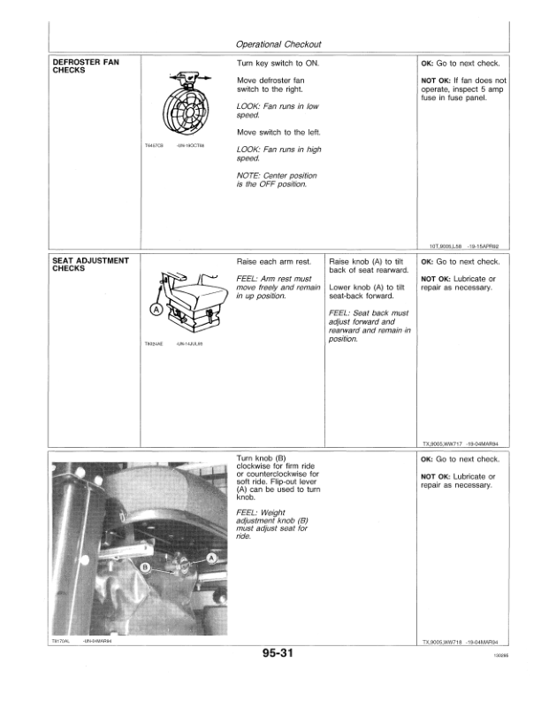 John Deere 540G, 548G Skidders Operator's Manuals (OMT153902)