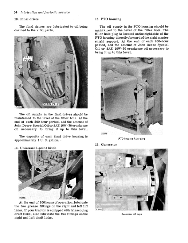 John Deere 2010 Tractors Operator's Manuals (OMT16004)
