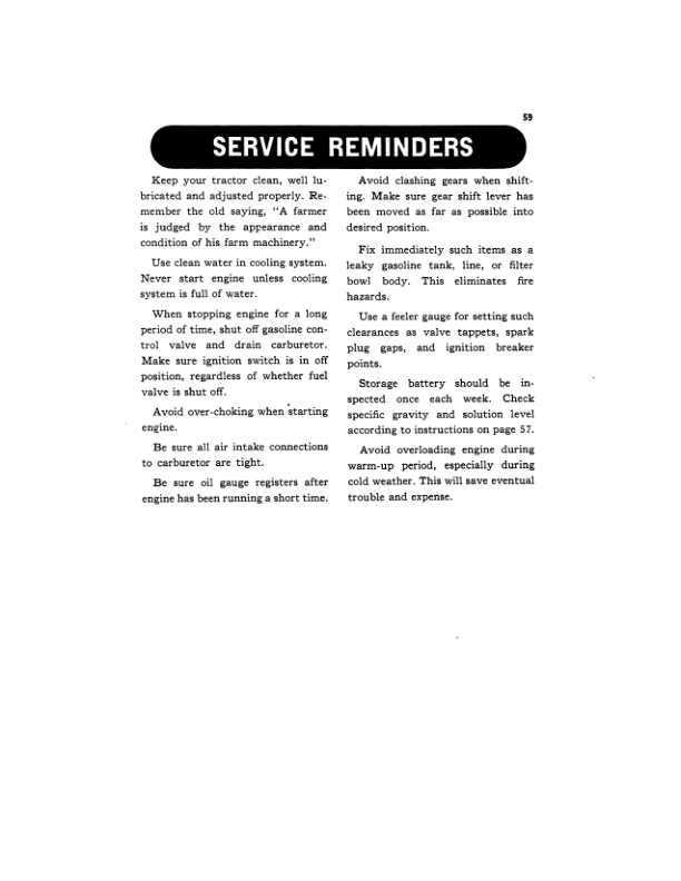 John Deere Model 420 Standard Tractor Operator's Manual (OMT171155)