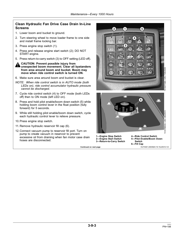 John Deere 744K Loaders Operator's Manuals (OMT260548)
