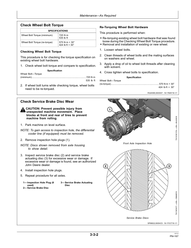 John Deere 260E, 310E Articulated Dump Trucks Operator's Manuals (OMT329817X19)