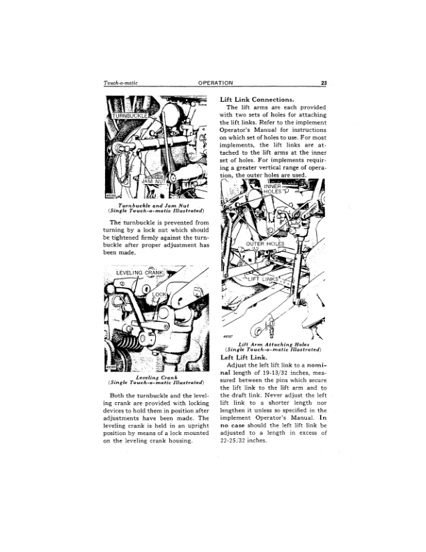 John Deere Tractor 420 Standard (100001-) Operator's Manual (OMT33756)