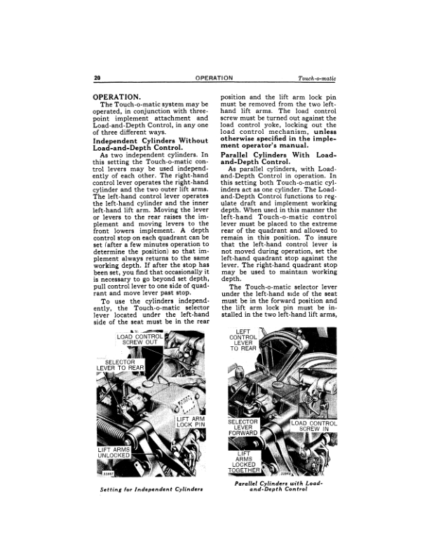 John Deere Tractor 420 Special (100001-) Operator's Manual (OMT36756)