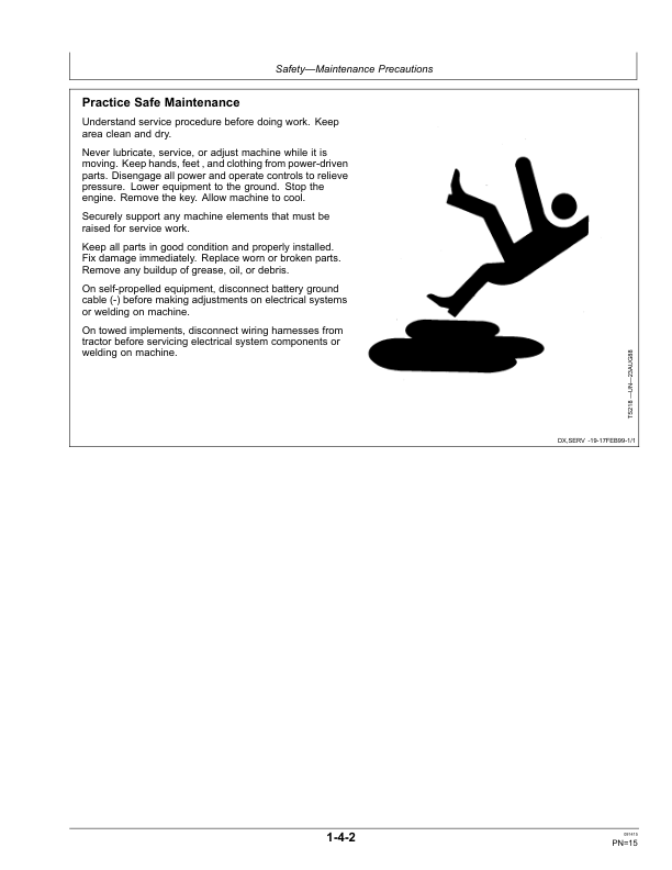 John Deere NF44 Worksite Pro Attachments Operator's Manuals (OMT370636X19)
