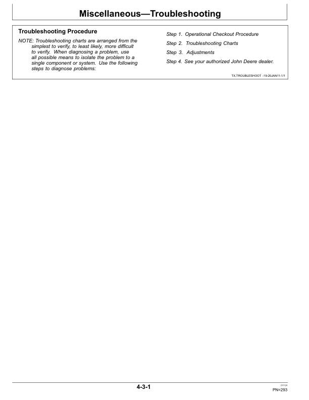 John Deere 315SL, 325SL Backhoe Loaders Operator's Manuals (OMT446352X019)